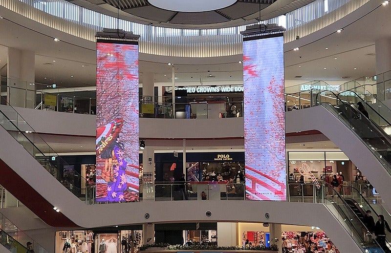 大阪芸術大学学生による「クリスマス装飾＆デジタルアート投影」！ららぽーとEXPOCITYで｜特集 | リビング北摂Web