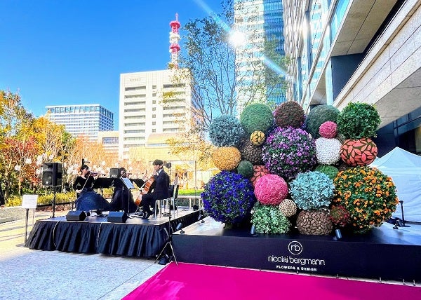 【大手町】12/16オープン！ニコライ・バーグマン氏のフラワーディスプレイが美しい「Otemachi One Garden（大手町ワンガーデン ...